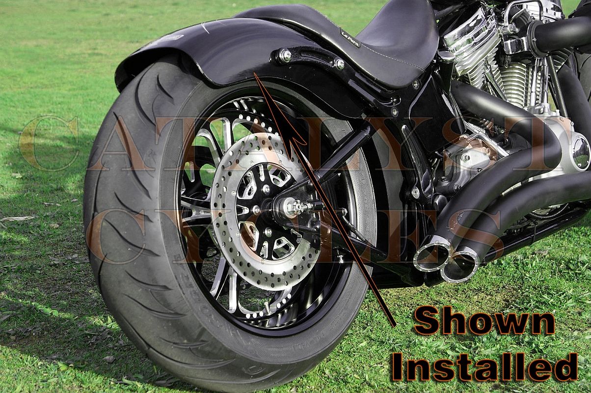BOBBED REAR FENDER FOR HARLEY SOFTAIL FENDER CHOPPED SHORTY FENDER 2007 ...