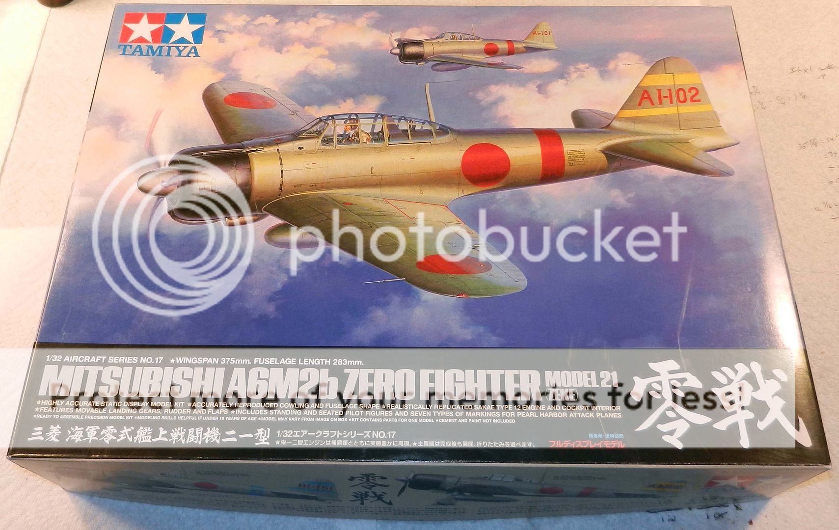 A6M2b Zero Type 21 from Tamiya in 1/32 - Works in Progress - Large ...