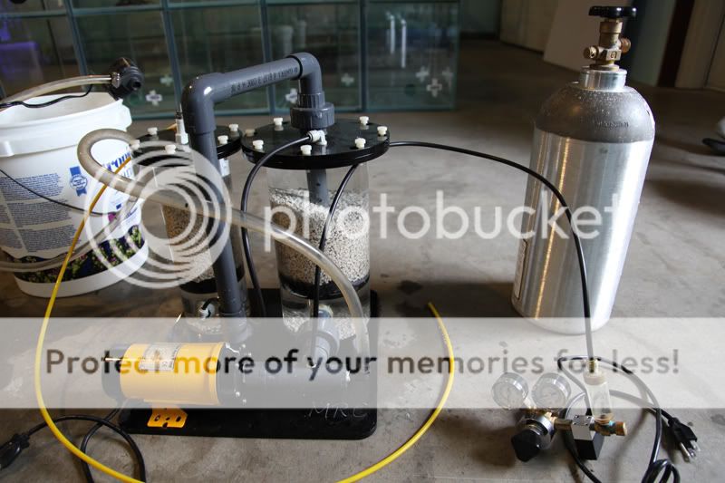 MRC CR-4 Dual Calcium Reactor, BlueLine 20 Pump, Milwaukee SMS122 Ph ...